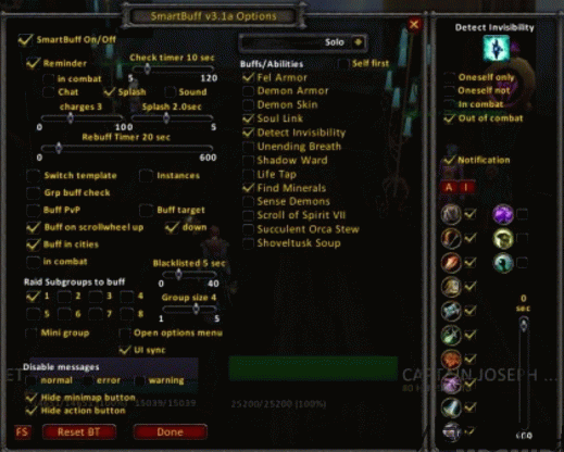 SmartBuff для wow 3.3.5 и wow 3.3.5a скачать